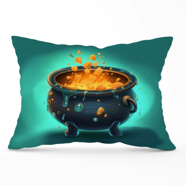 Rackhams Bubbling Cauldron Splashart Cushions - - 33cm x 48cm by ...