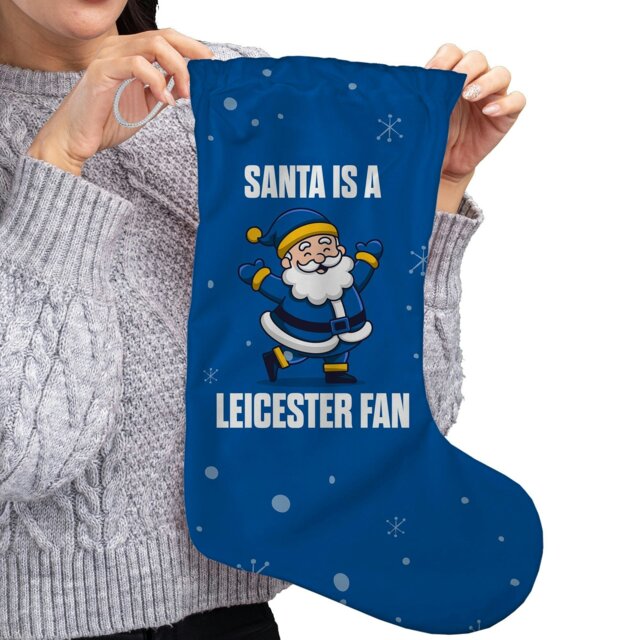 Rackhams Santa is a Leicester Football Fan - Christmas Stocking by ...