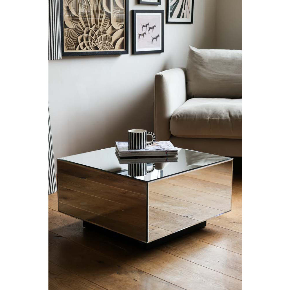 HKliving Mirror Block Coffee Table by Rockett St George | ufurnish.com