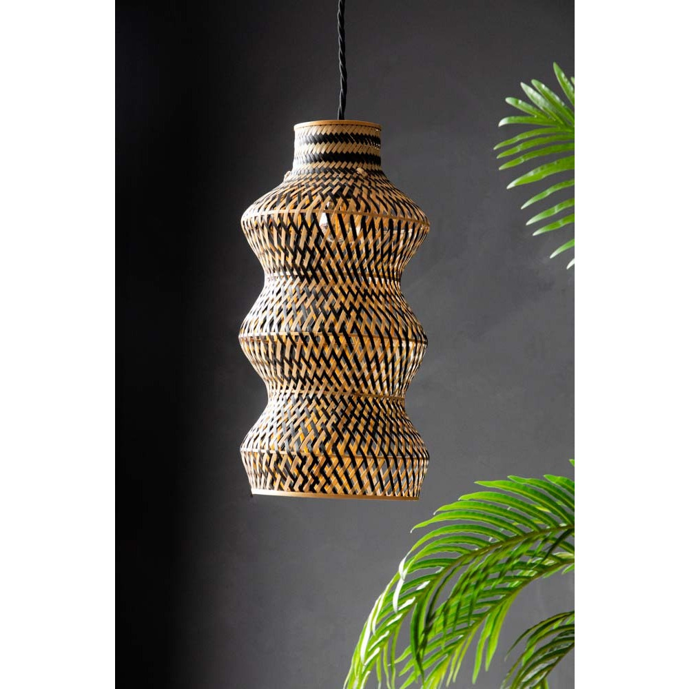 Woven Bamboo Ceiling Shade by Rockett St George | ufurnish.com