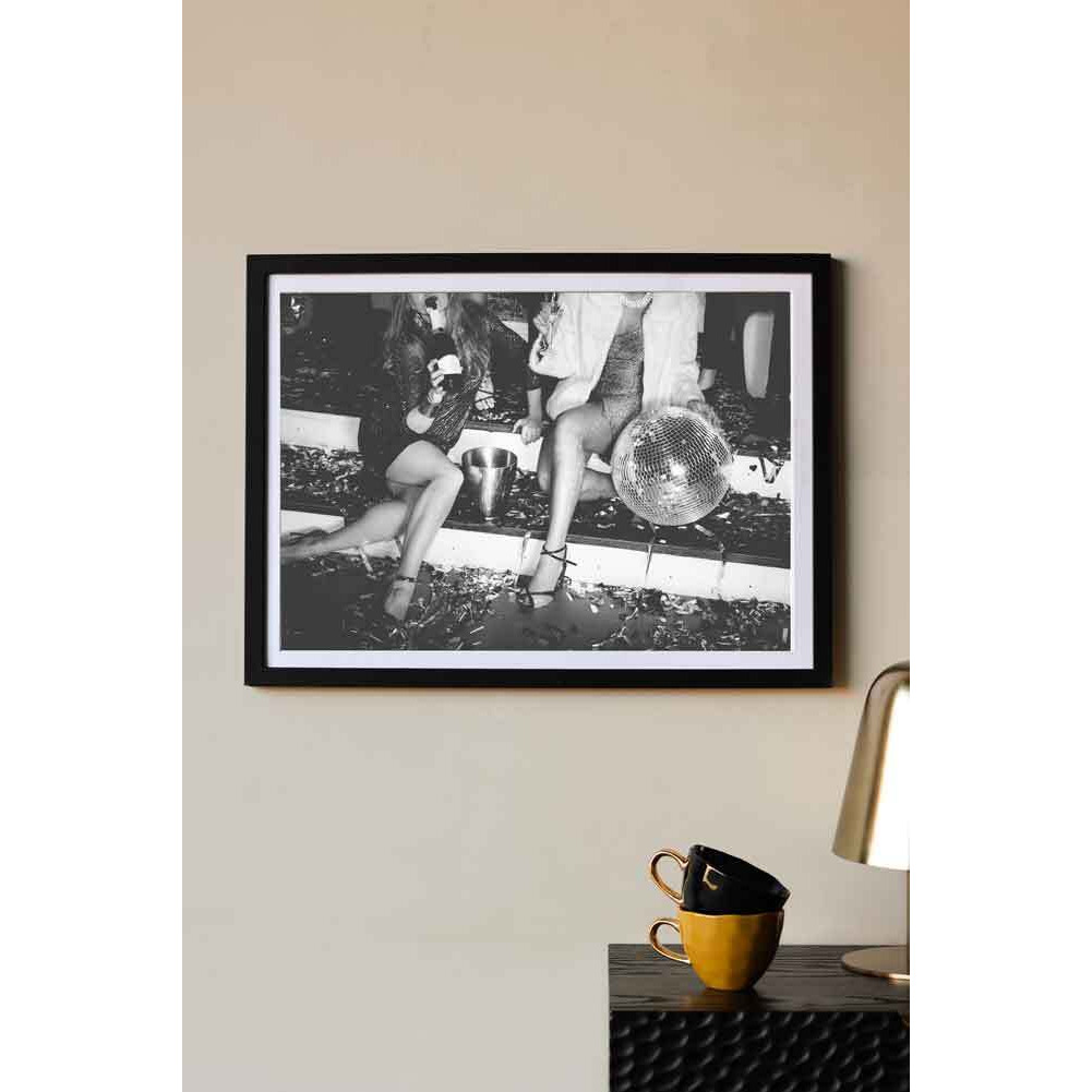 Disco Legs Art Print - Framed by Rockett St George | ufurnish.com