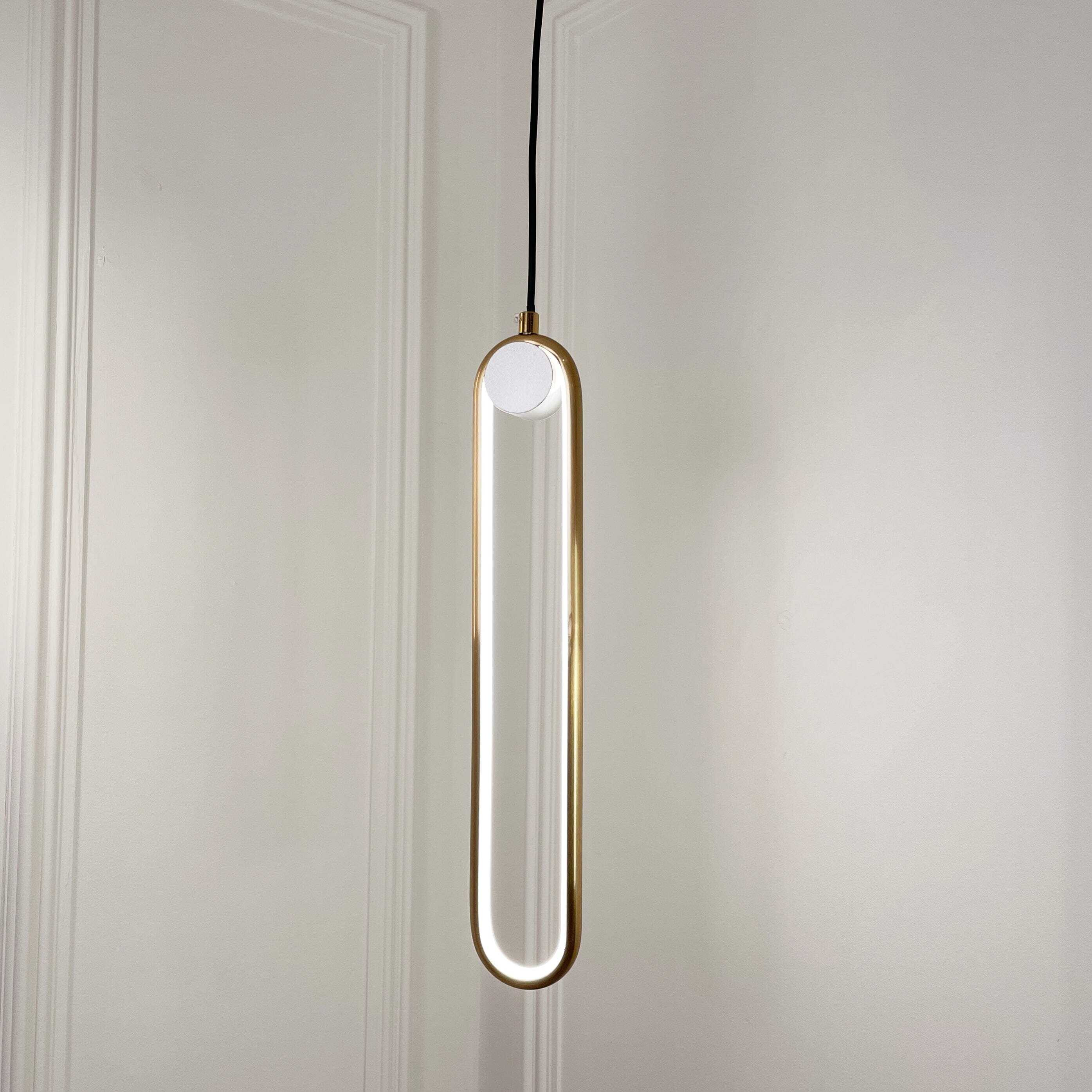 Atrium Gold Hanging Pendant Ceiling Light by Rowen Homes | ufurnish.com