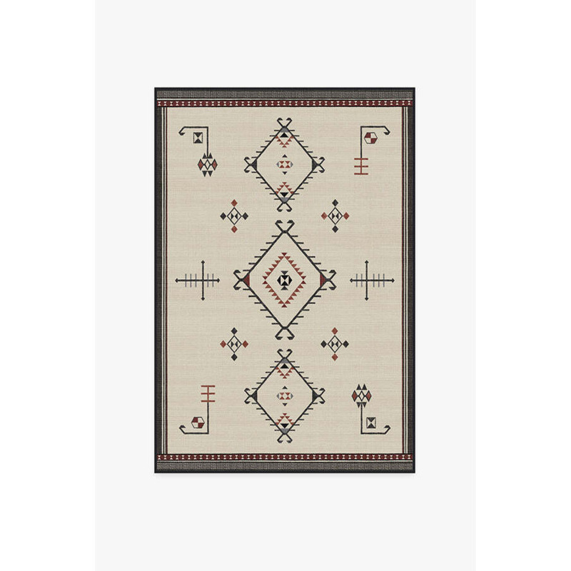 Damali Sumac Rug Gold - 120x185 - Machine Washable Area Rug - Kid & Pet ...