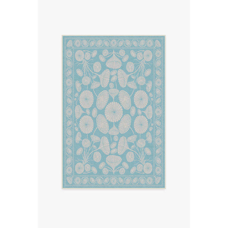 Cynthia Rowley Suzani Powder Blue Tufted Rug - 120x185 - Machine ...