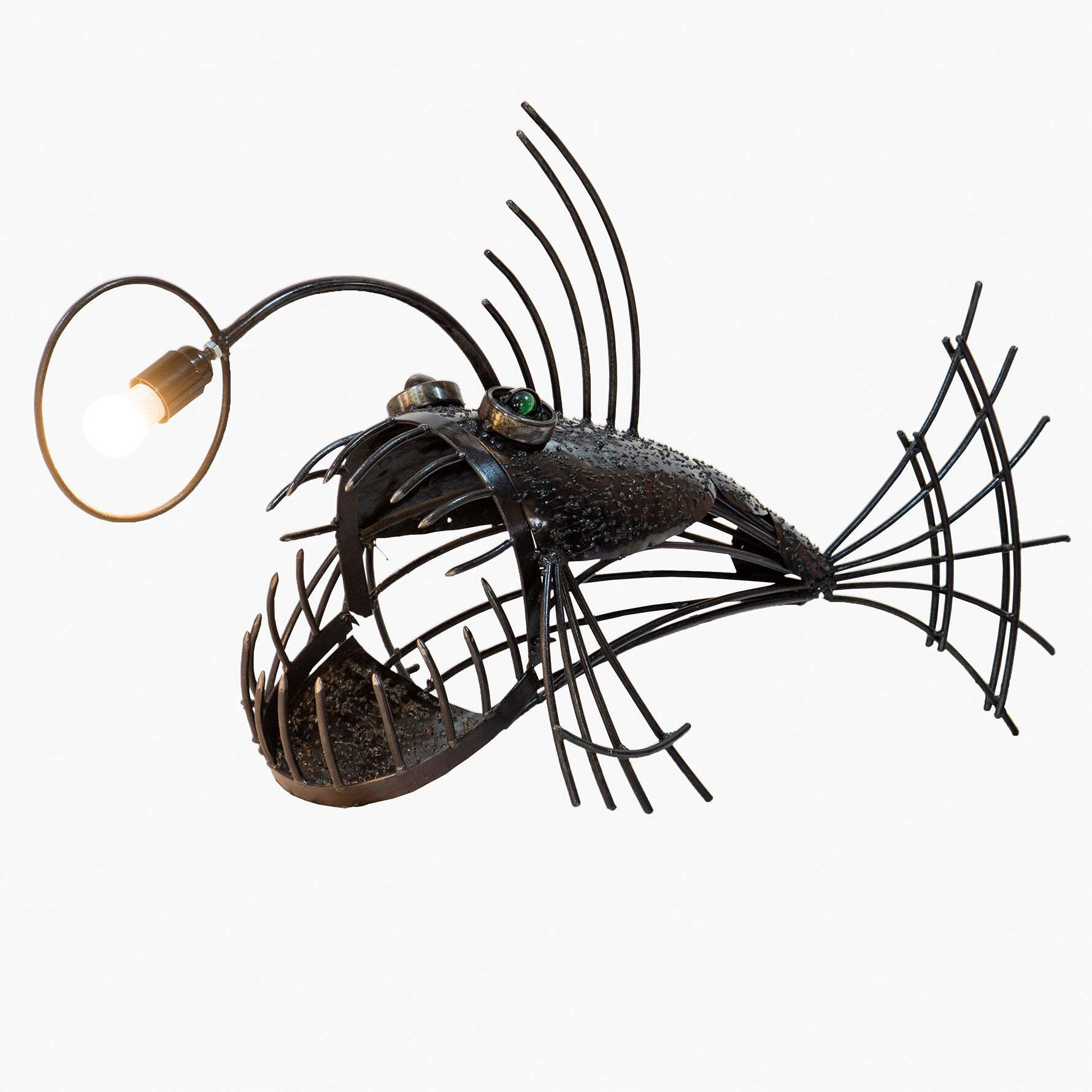 Reclaimed Parts Anglerfish Table Lamp - Comes To Light by SARRU ...