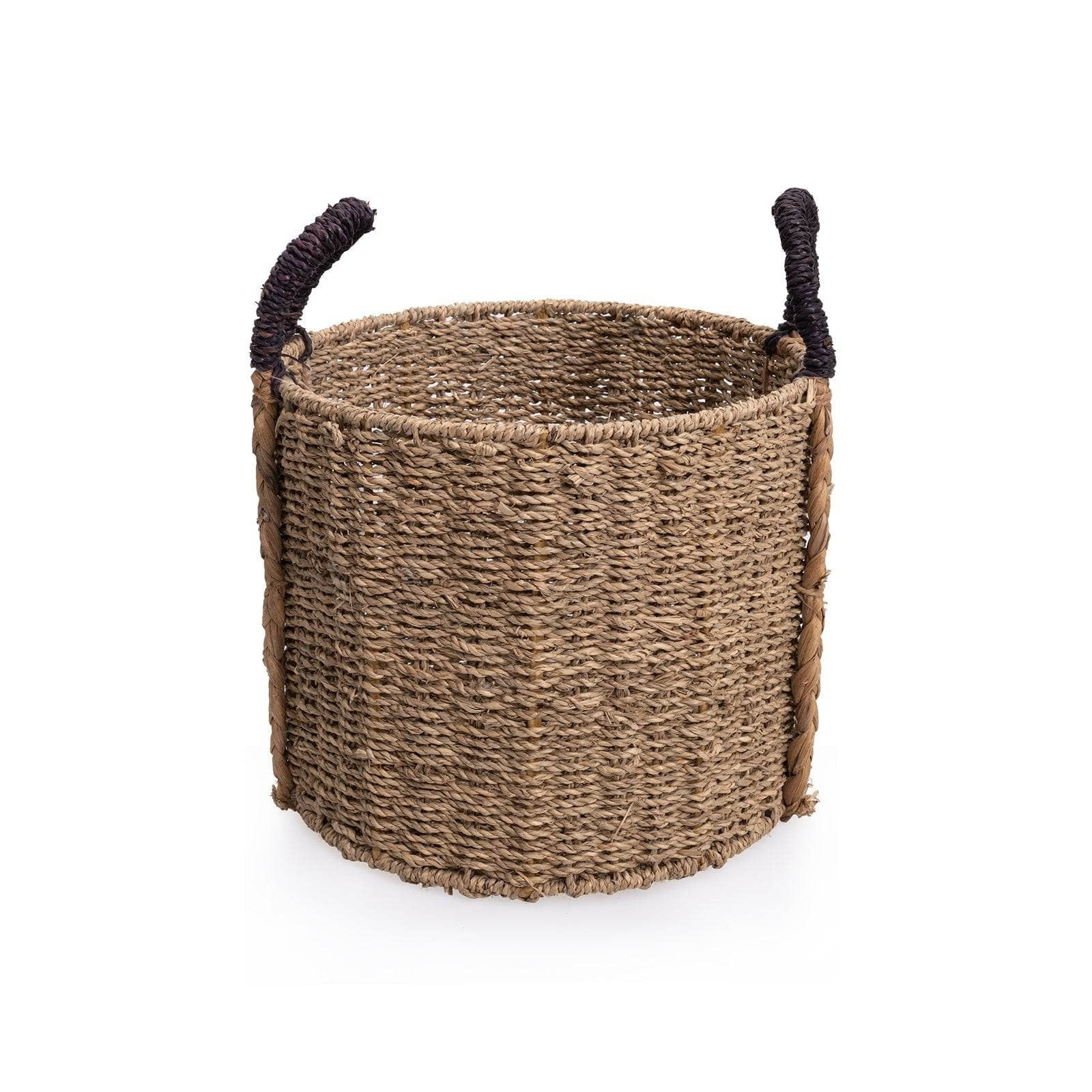 Henry Seagrass Basket, Natural, S by Sazy | ufurnish.com