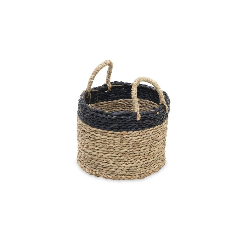 Norman Seagrass Basket, Natural, M by Sazy | ufurnish.com