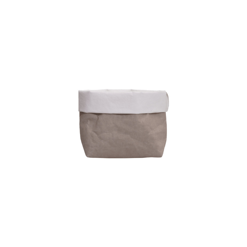 Double Sack, Stone Grey - White, M by Sazy | ufurnish.com