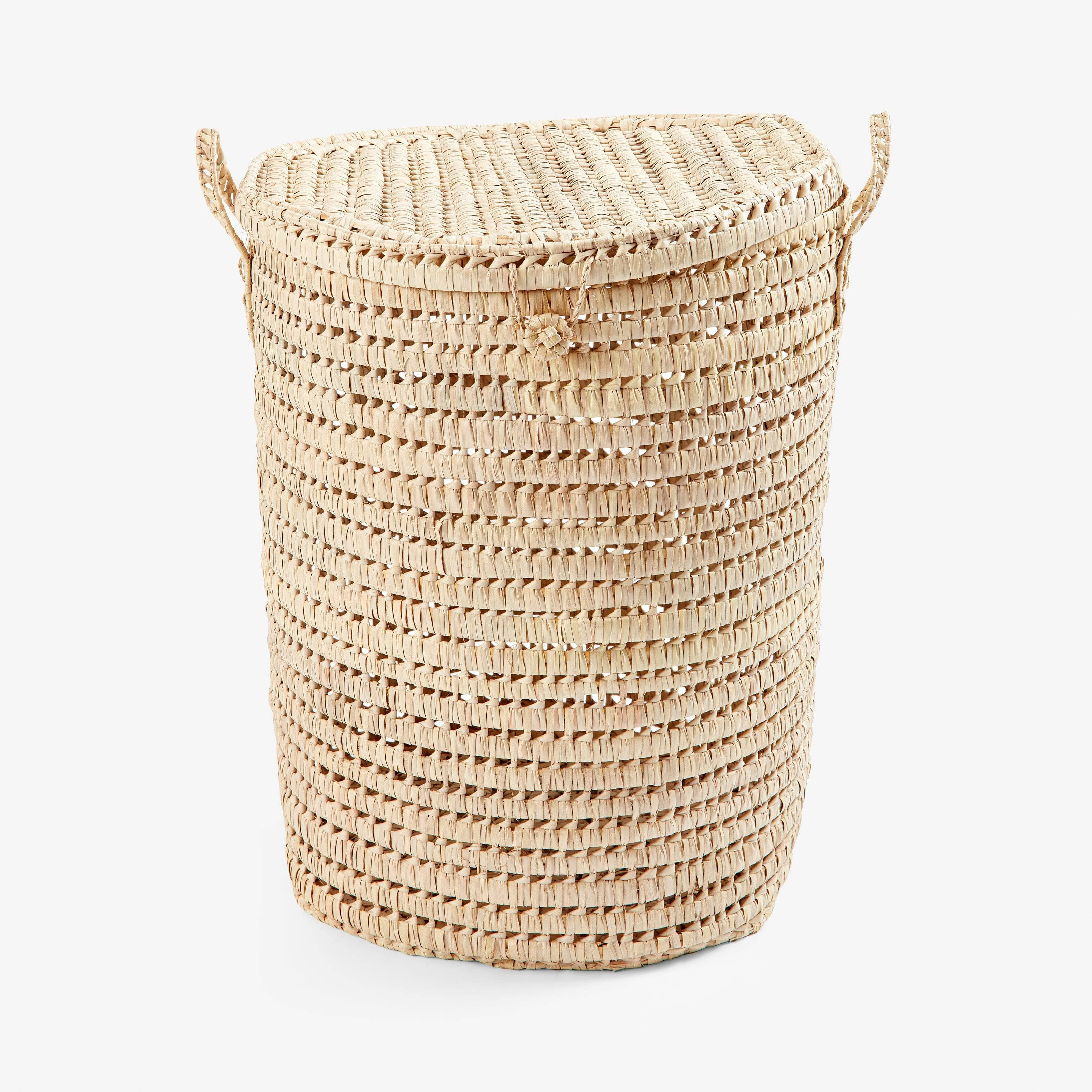 Becca Palm Basket, Natural by Sazy | ufurnish.com
