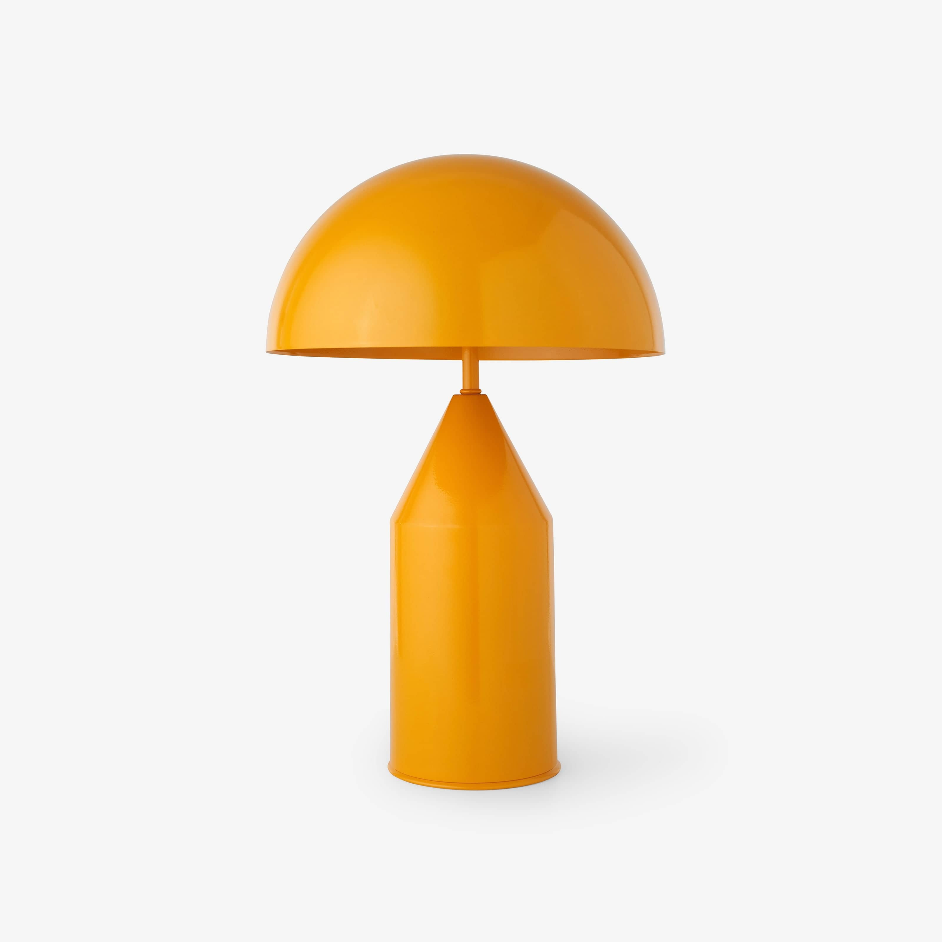 Oron Dome Table Lamp, Mustard by Sazy | ufurnish.com