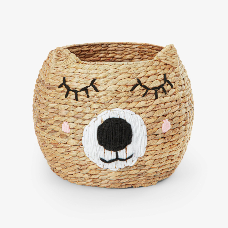 Teddy Toy Basket, Natural by Sazy | ufurnish.com