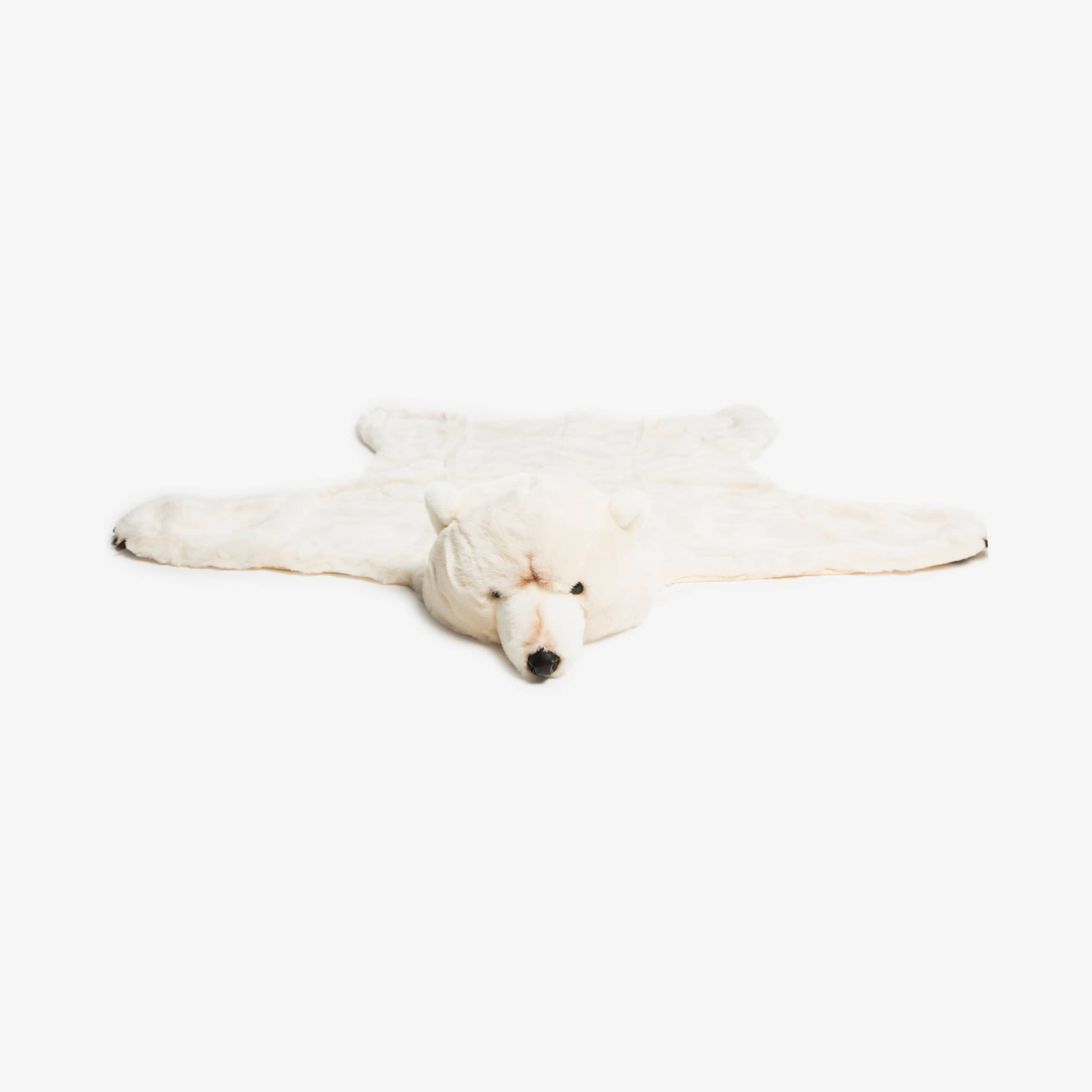 Polar Bear Rug, White by Sazy | ufurnish.com