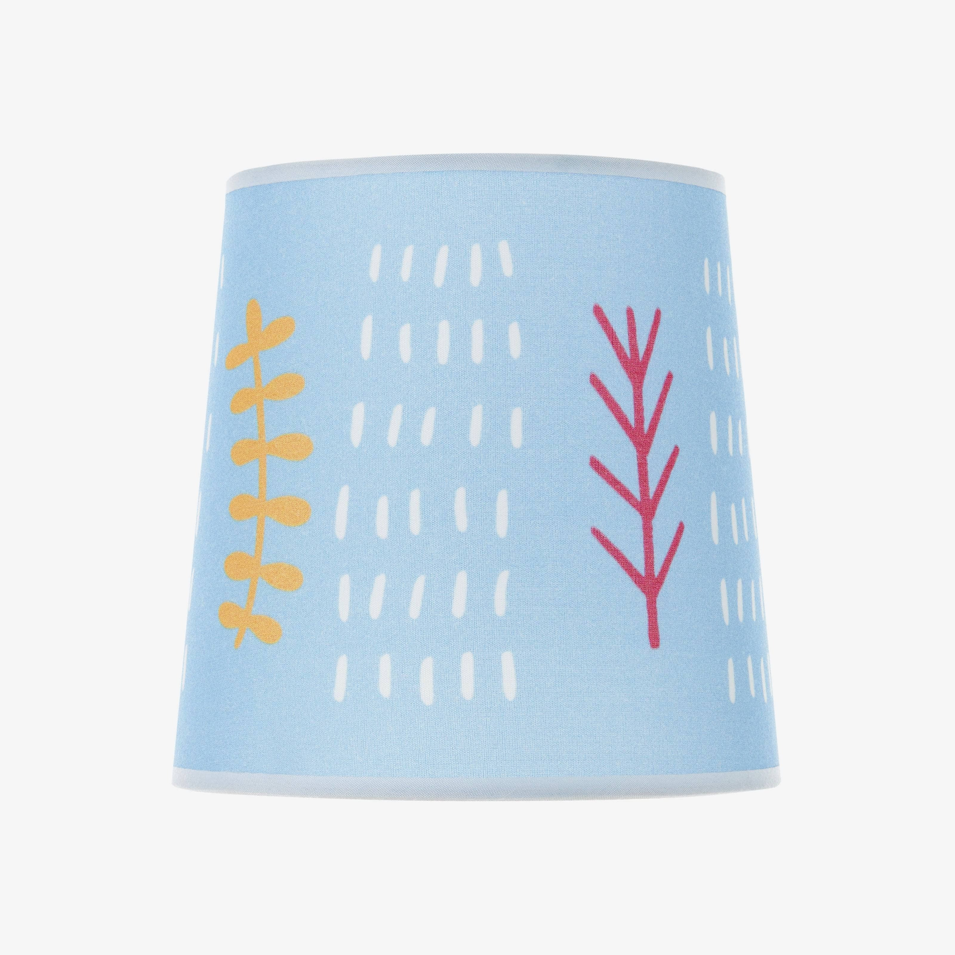 Bird Wall Lamp Shade, Blue by Sazy | ufurnish.com