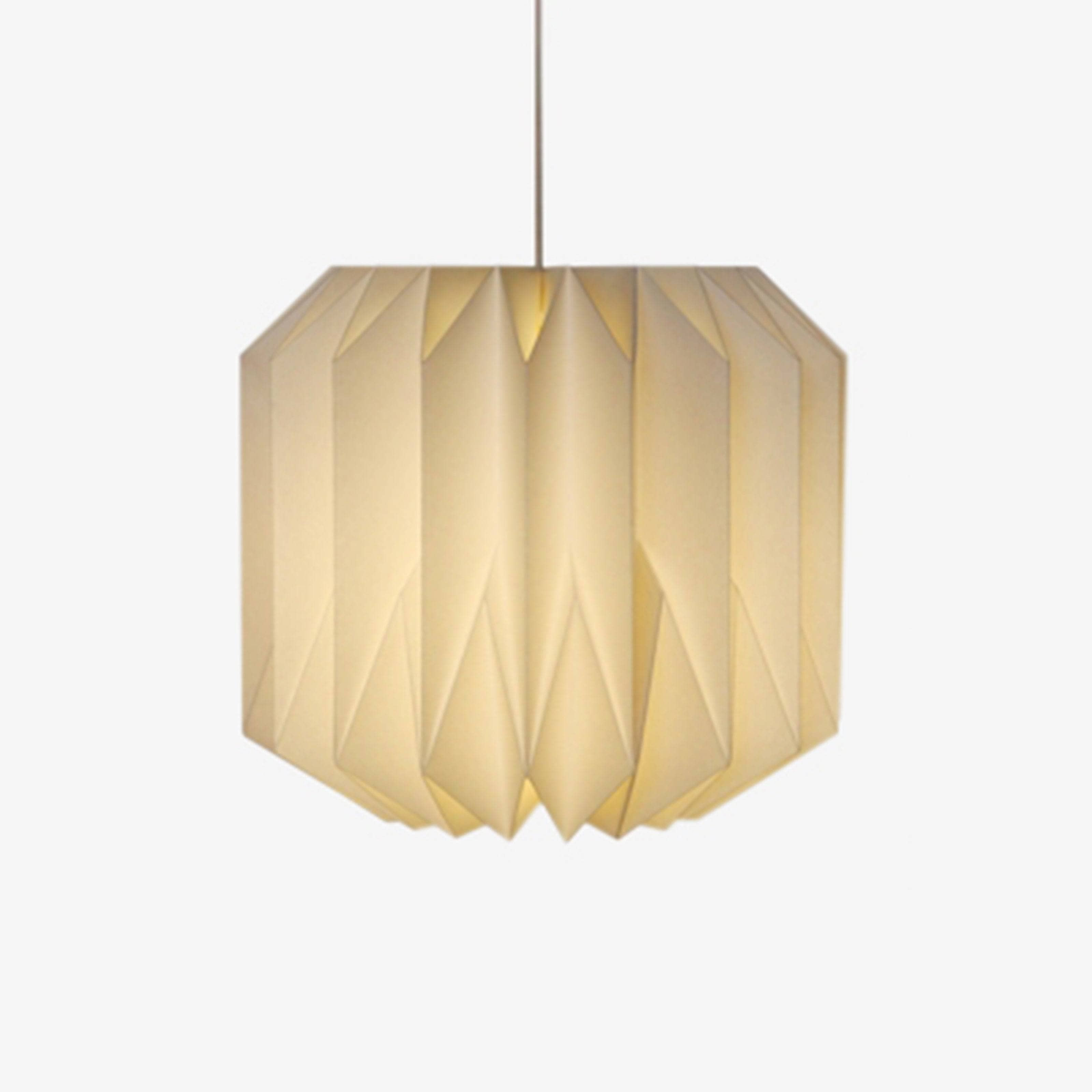 Ikun Paper Ceiling Lamp, Off-White by Sazy | ufurnish.com
