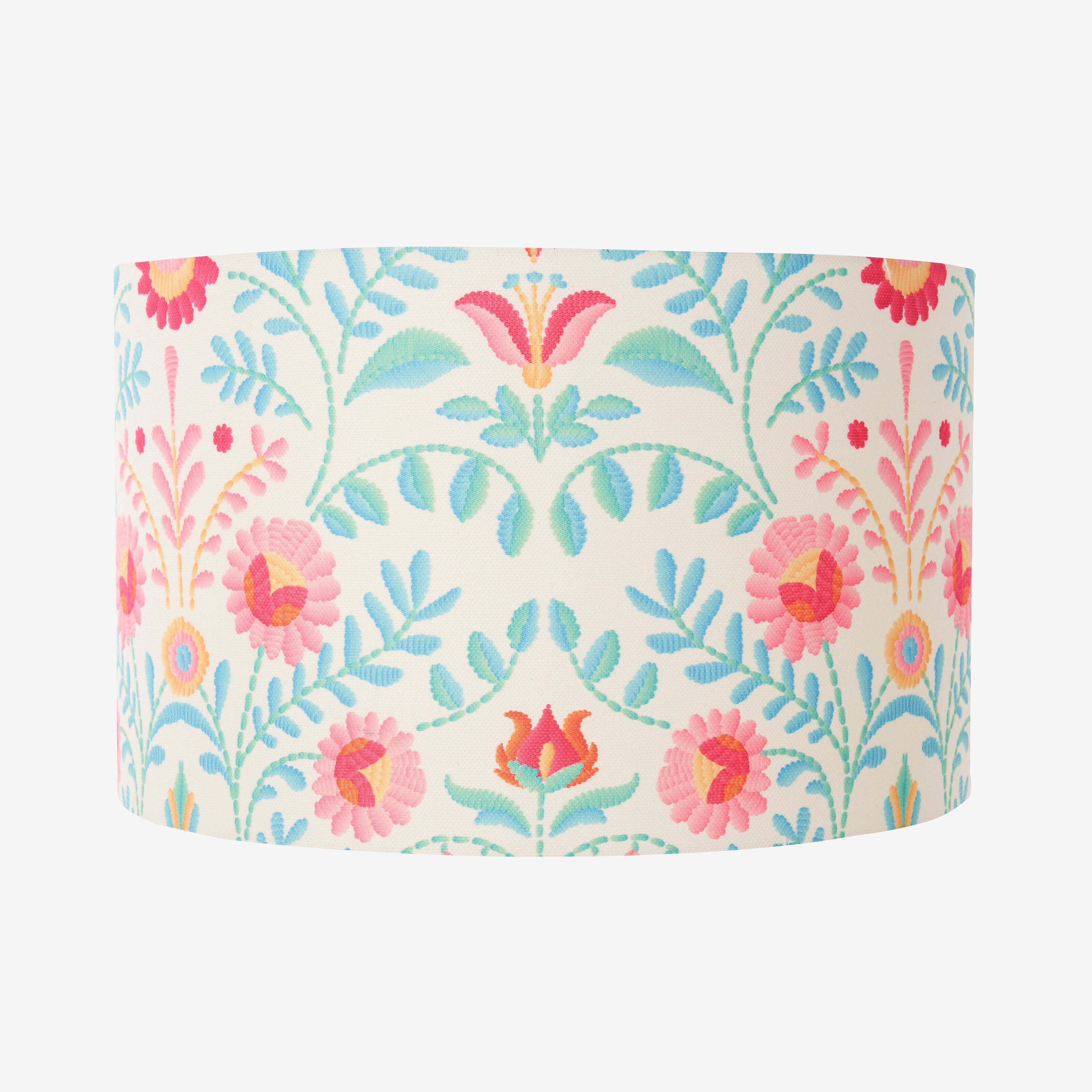 Bloom Lamp Shade, Green - Gold, S by Sazy | ufurnish.com