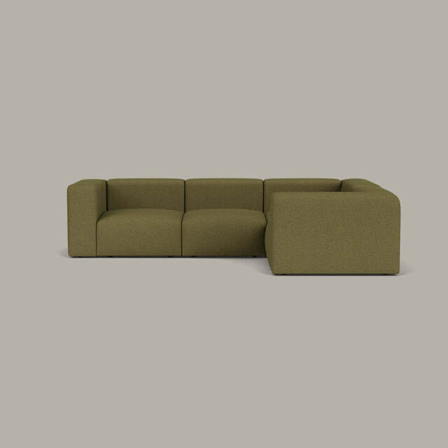 Cob Right Corner Modular Sofa by Sazy | ufurnish.com