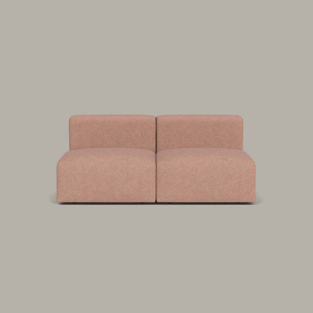 Cob 2 Seater Armless Modular Sofa by Sazy | ufurnish.com