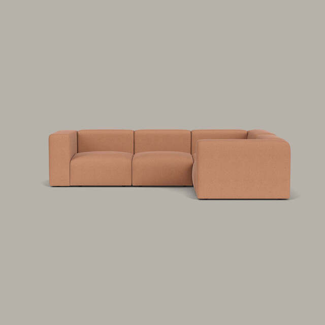 Cob Right Corner Modular Sofa by Sazy | uFurnish.com