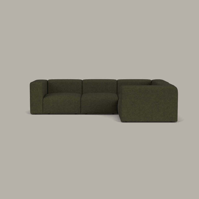 Cob Right Corner Modular Sofa by Sazy | ufurnish.com