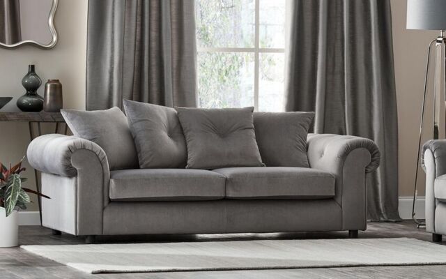 ScS Living Derby Fabric 3 Seater Sofa by SCS | ufurnish.com