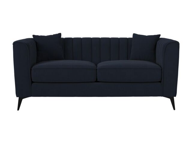 ScS Living Blue Margo Fabric 2 Seater Sofa by SCS | ufurnish.com