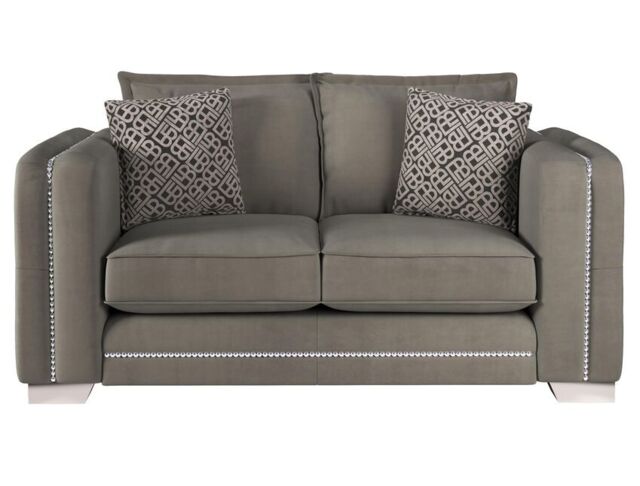 Grey LLB Regency Fabric 2 Seater Sofa by SCS | ufurnish.com