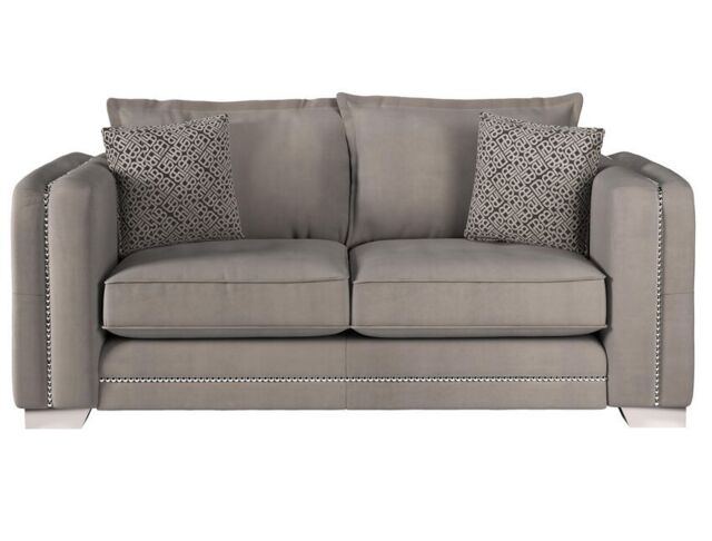 Cream LLB Regency Fabric 3 Seater Sofa by SCS | ufurnish.com