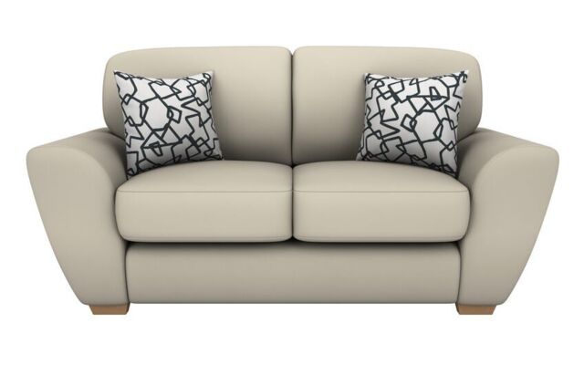 ScS Living Brown Fabric Kiana 2 Seater Sofa Standard Back by SCS ...