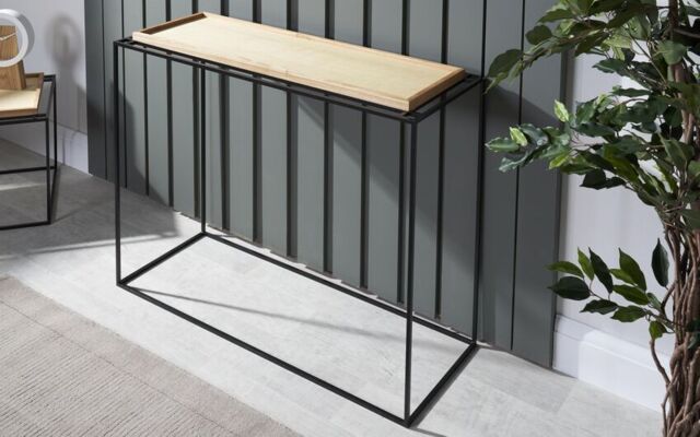 ScS Signature Nova Oak Console Table by SCS | ufurnish.com