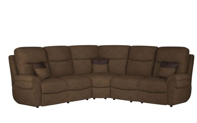 La-Z-Boy Brown Tamla Fabric 2 Corner 2 Sofa by SCS | ufurnish.com
