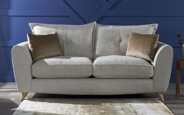 ScS Signature Fabric Odette 3 Seater Sofa Standard Back by SCS ...