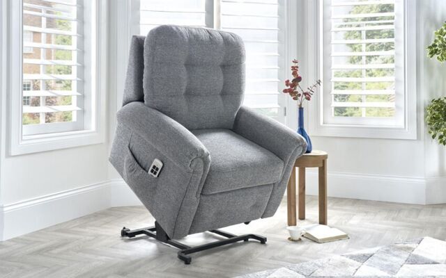 G Plan Fabric Radford Small Dual Motor Lift & Elevate Chair by SCS ...