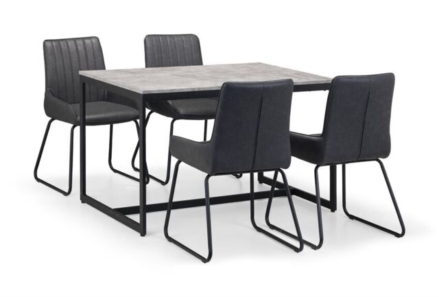 ScS Living Warwick Dining Table & 4 Chairs by SCS | uFurnish.com