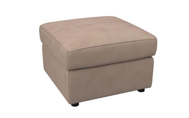 ScS Living Brown Fabric Griffin Standard Footstool by SCS | ufurnish.com