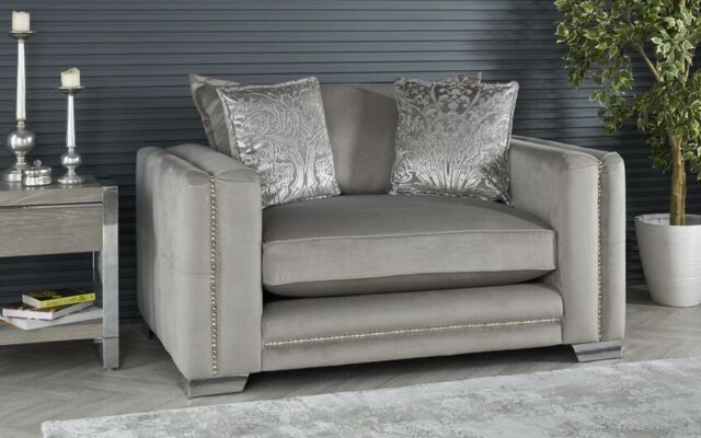 LLB Regency Fabric Snuggler Chair by SCS | ufurnish.com