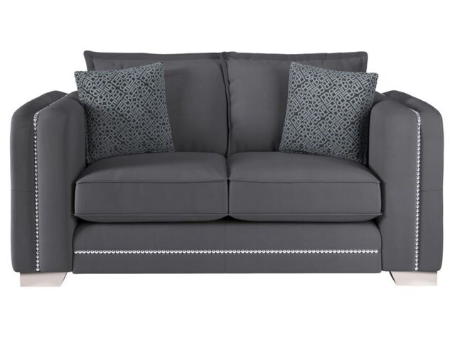 Grey LLB Regency Fabric 2 Seater Sofa by SCS | ufurnish.com