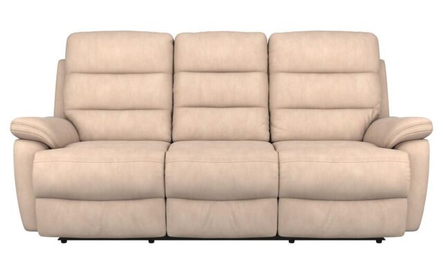 ScS Living Cream Fabric Griffin 3 Seater Sofa by SCS | ufurnish.com