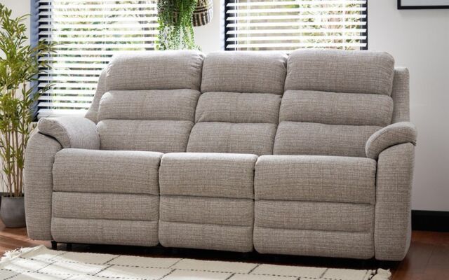 G Plan Fabric Greenwich 3 Seater Static Sofa by SCS | ufurnish.com