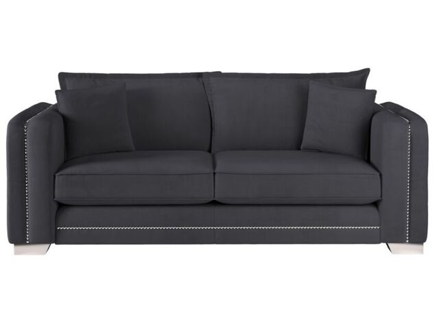 Grey LLB Regency Fabric 4 Seater Sofa by SCS | ufurnish.com