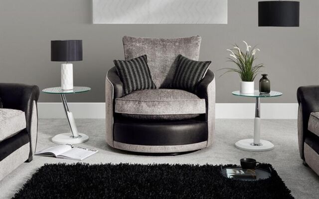 ScS Living Maddie Fabric Twister Chair by SCS | uFurnish.com