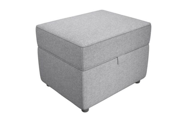 ScS Living Baxter Fabric Storage Footstool by SCS | ufurnish.com