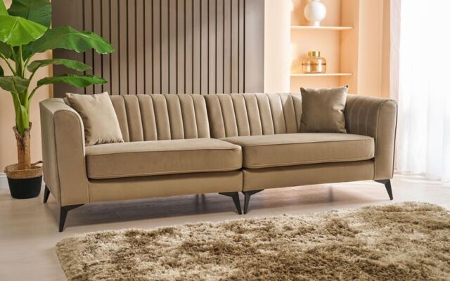 ScS Living Margo Fabric 4 Seater Split Sofa by SCS | ufurnish.com
