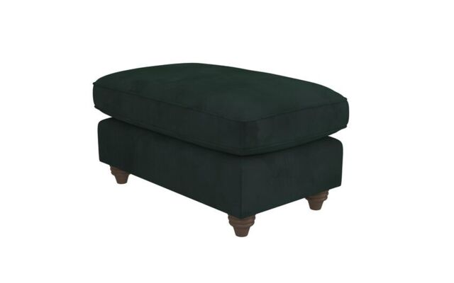 ScS Living Green Bonnie Fabric Standard Footstool by SCS | ufurnish.com