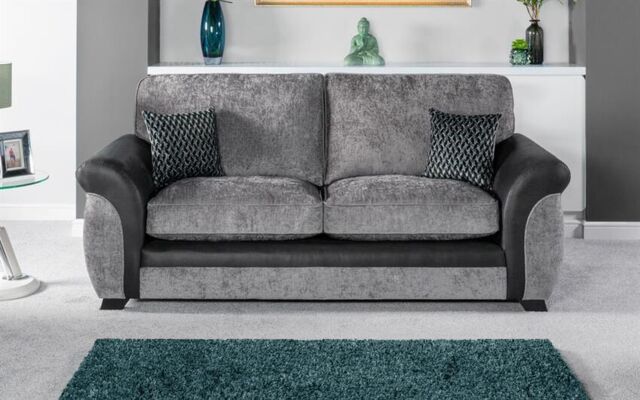 ScS Living Kadie Fabric 3 Seater Standard Back Sofa by SCS | ufurnish.com