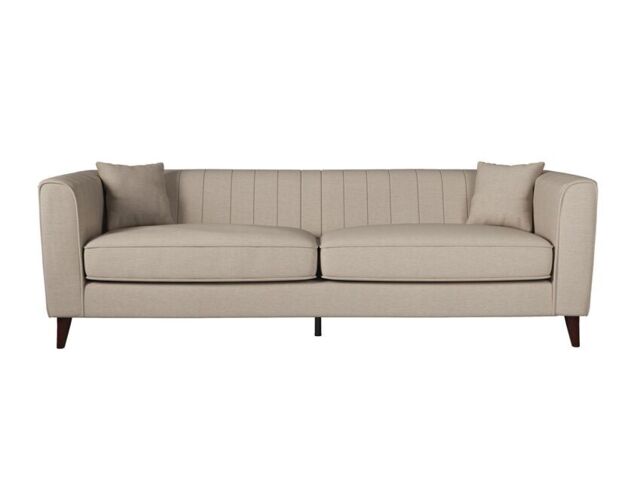 ScS Living Cream Margo Fabric 4 Seater Sofa by SCS | ufurnish.com
