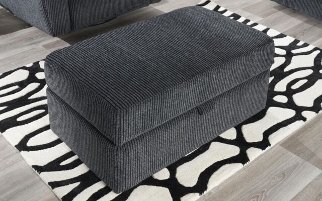 La-Z-Boy Tamla Fabric Storage Footstool by SCS | ufurnish.com