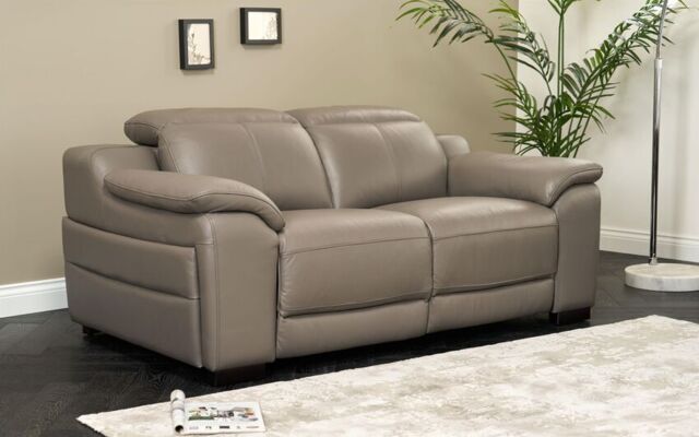 La-Z-Boy Fabric Austin 2 Seater Static Sofa with Manual Head Tilt by ...