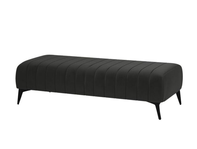 ScS Living Grey Margo Fabric Bench Footstool by SCS | ufurnish.com