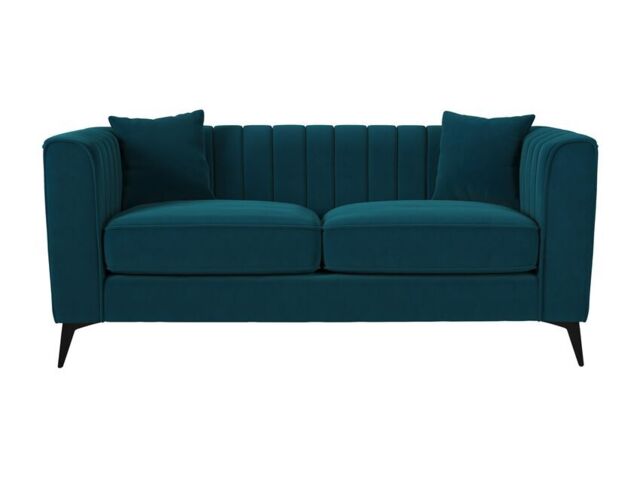 ScS Living Blue Margo Fabric 2 Seater Sofa by SCS | ufurnish.com
