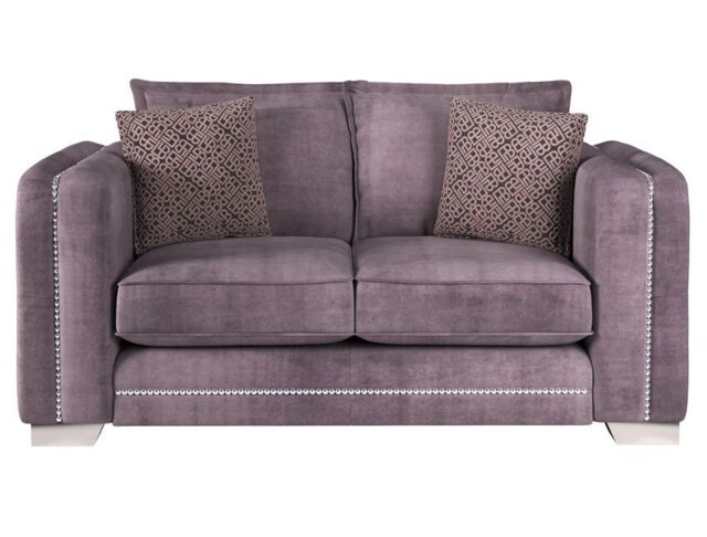 Pink LLB Regency Fabric 2 Seater Sofa by SCS | ufurnish.com